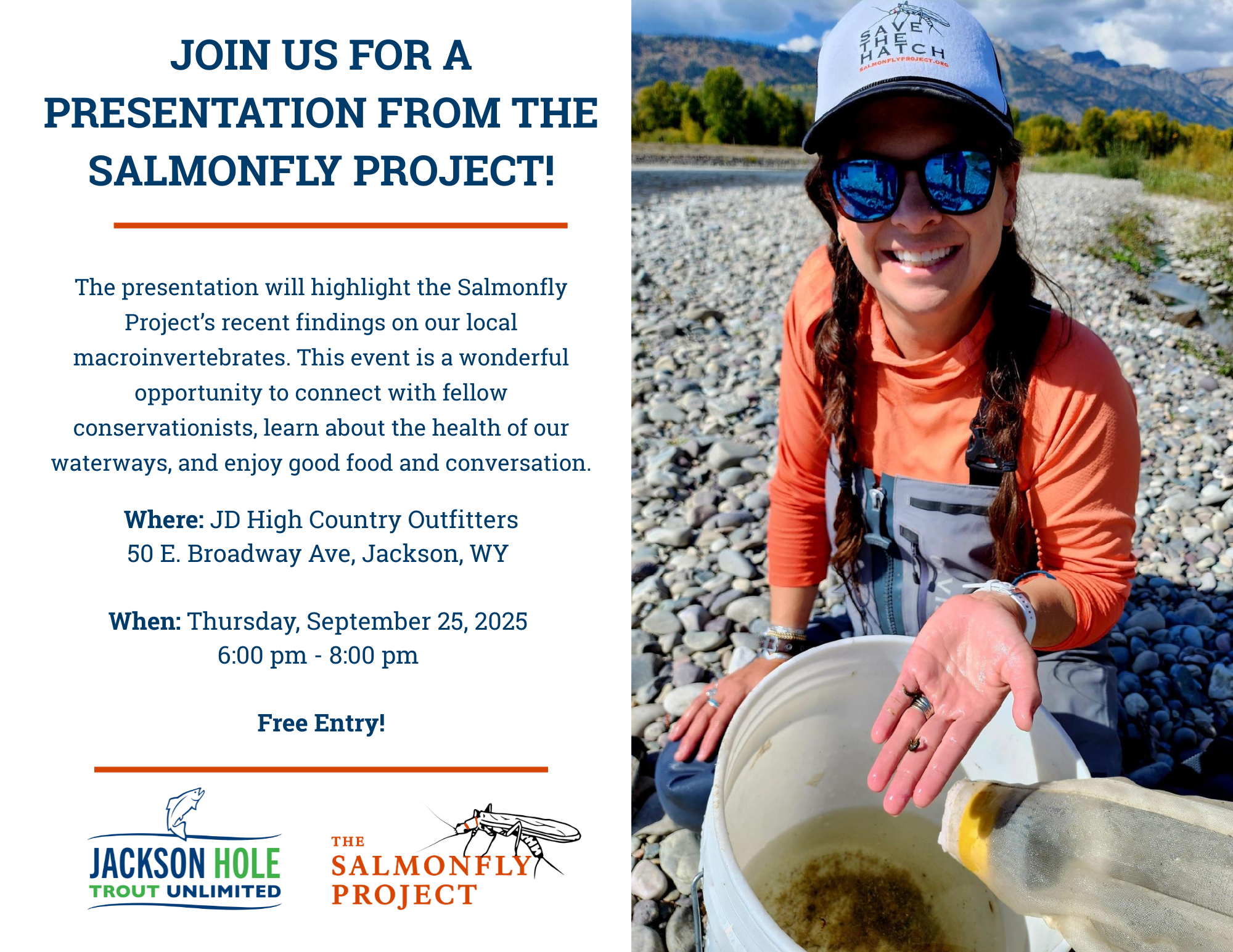 Join Us on Thursday, September 25, from 6-8 pm at JD High Country ...